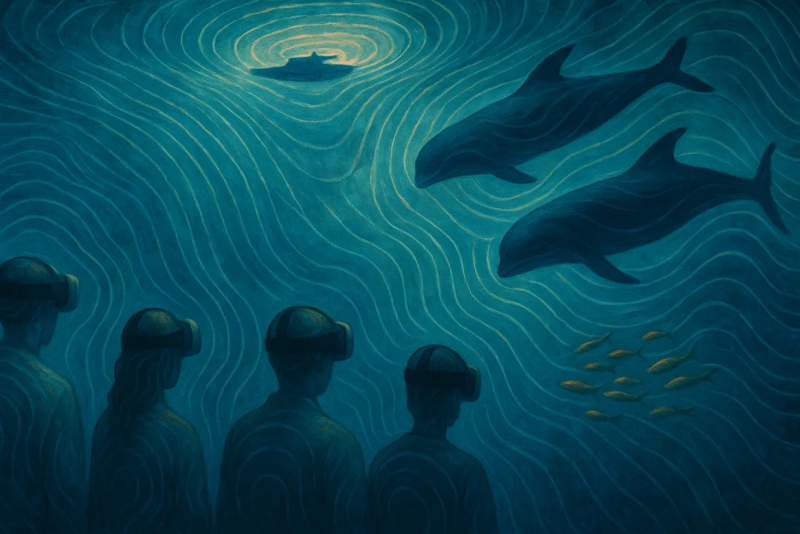 Whale virtual reality experience will be further developed thanks to ...